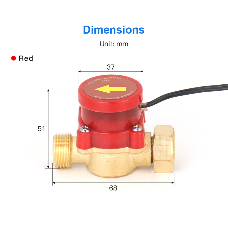Water Flow Switch Sensor 10mm Protect for CO2 Laser Engraving Cutting ...