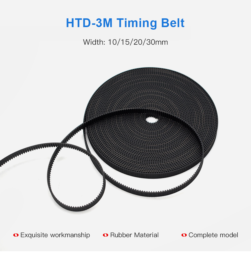 PU Open Timing Belt Width 5mm-40mm Transmission Synchronous 3M Belt For ...