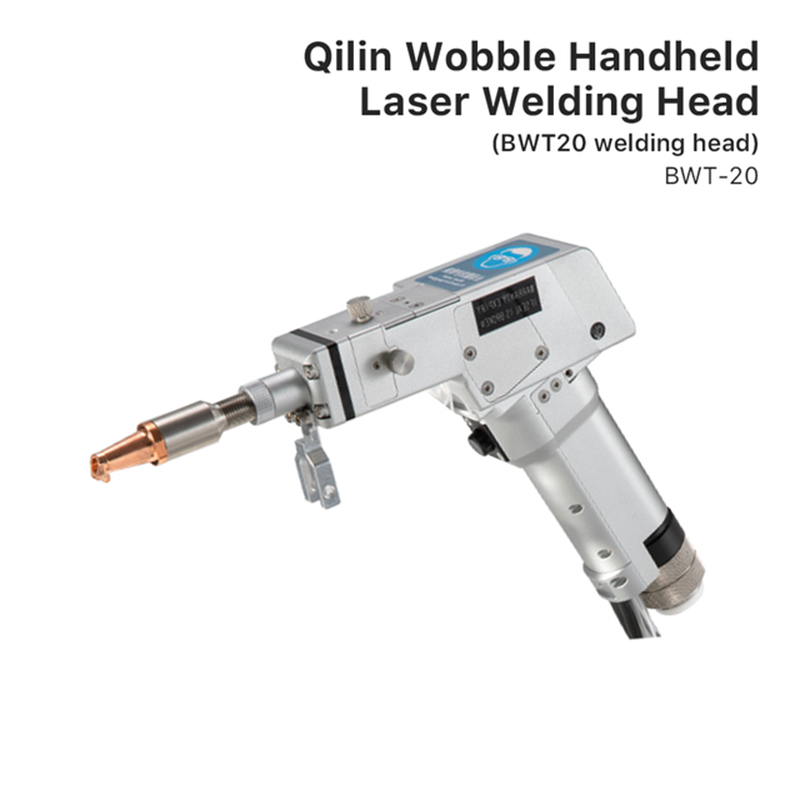 QILIN BWT20 Hand-held Welding Gun Welding Head + Controller for Fiber ...
