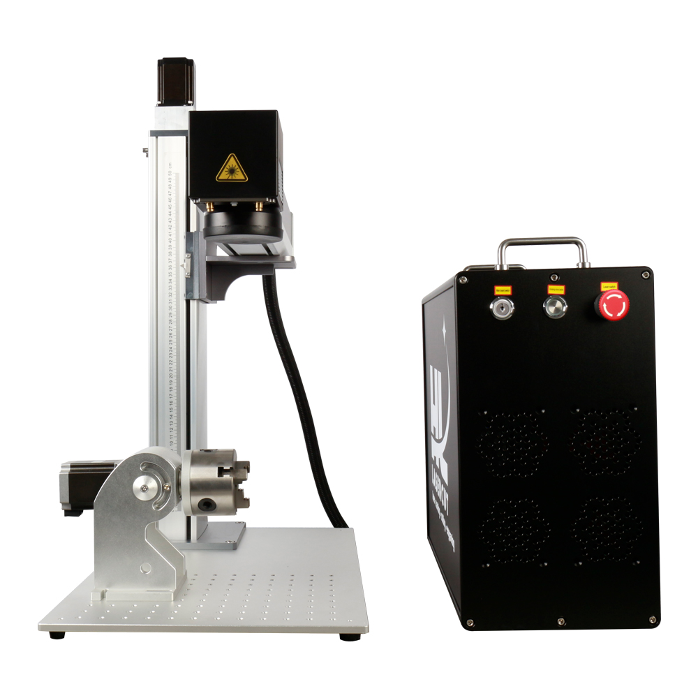 HL Laser 2.5D JPT MOPA M7 60W Fiber Laser Marking Engrave Machine with ...