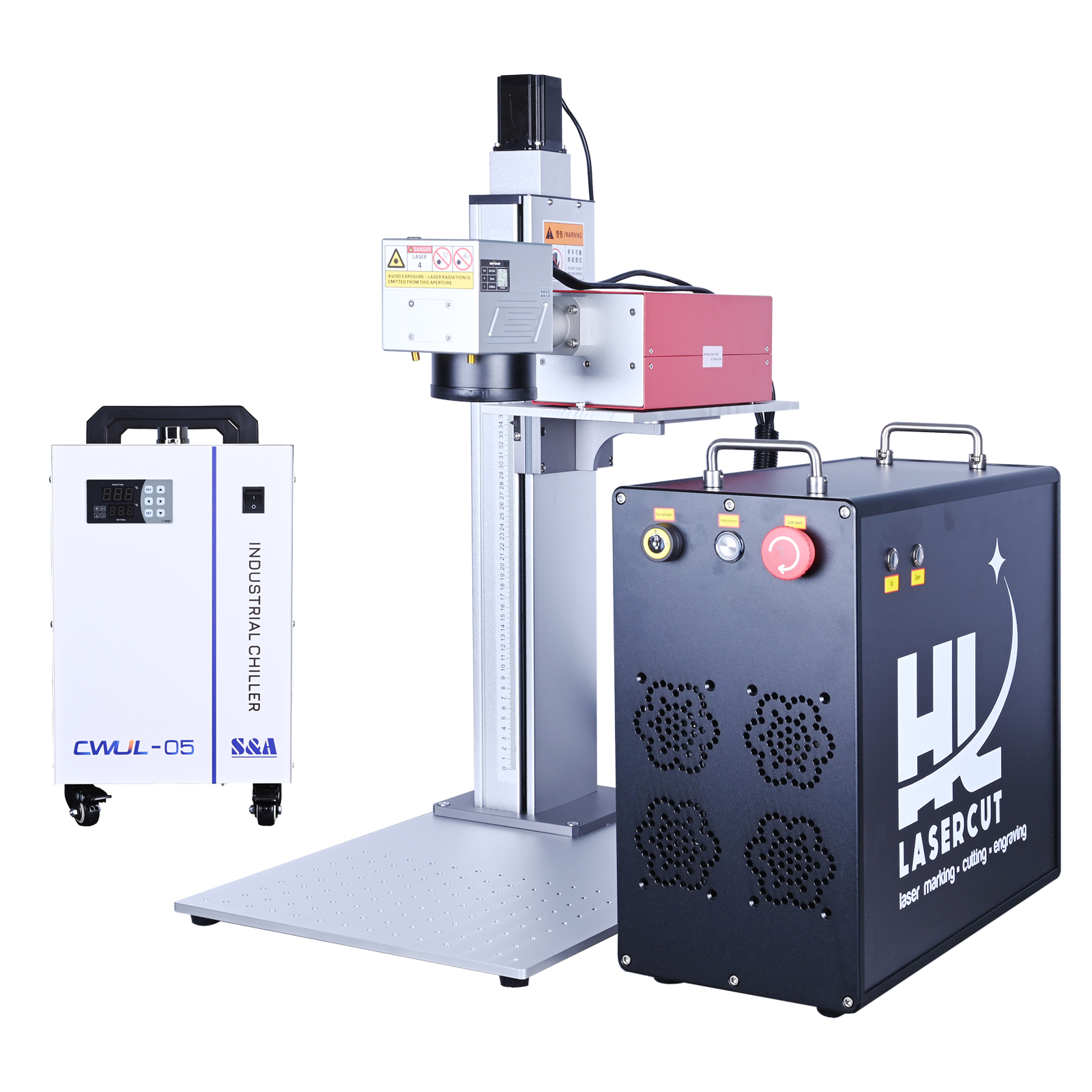 HL Laser JPT UV 5W Laser Marking Engraver with 175x175mm and 70x70mm Lens - Help to grow small ...